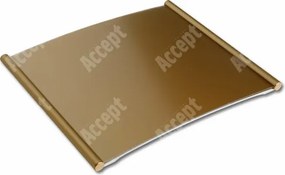 ACCEPT Dveřní tabulka Plato - rozměr 105 x 210 mm