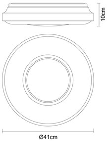 GLOBO COLLA 41741-24 Stropní svítidlo