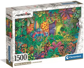 Clementoni - Puzzle 1500 Mordillo Malíř