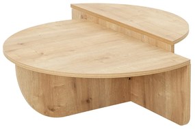 Hanah Home Konferenční stolek Podium - Sapphire Dub, Safír Dub