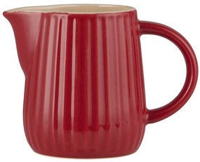 IB LAURSEN Džbánek na mléko Mynte Strawberry 200 ml, červená barva, keramika