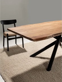 Jídelní stůl z masivu akácie 100x220 cm Anuri – MOME