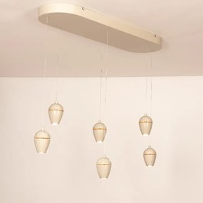 Závěsné stmívatelné LED svítidlo Cosmo Taupe 6