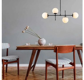 Designový lustr Parisa 108 cm černý