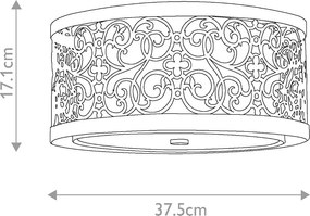 Moderní stropní osvětlení Elstead ARABESQUE