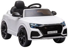 Lcars Elektrické auto Audi RS Q8 Bílé