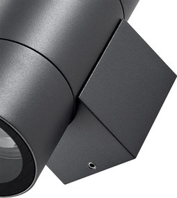 IMPR 731233 Deko-Light venkovní nástěnné přisazené svítidlo Achernar Up and Down, 2x max. 35 W GU10, tmavěšedá - DEKOLIGHT