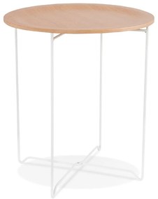 Kokoon Design Odkládací stolek Oola Barva: hnědá/černá