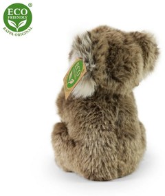 Rappa Plyšový medvídek koala sedící, 15 cm ECO-FRIENDLY