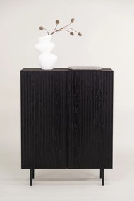Skříňka Björkön, černá, 80x103