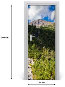Fototapeta na dveře samolepící Mořské oko Tatry 75x205 cm