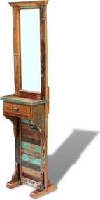 vidaXL Zrcadlo do předsíně masivní recyklované dřevo 47 x 23 x 180 cm [243330]