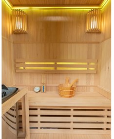 BPS-koupelny Finská sauna Relax  150x120 cm, 3-4 osoby
