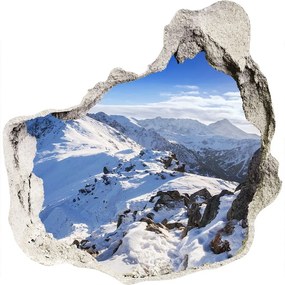 Wallmuralia Nálepka fototapeta 3D Tatry 75x75 cm