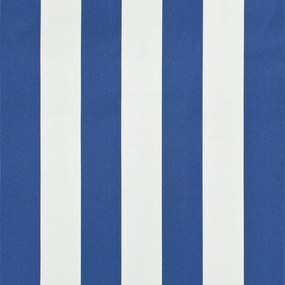 vidaXL Okenní markýza 400 x 120 cm [143731] Barva: Modro-bílá