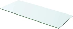 Policové desky 2 ks sklo čiré 60 x 20 cm 3051564