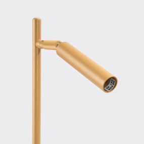 Stolní lampa Pastelo, 1x zlaté kovové stínítko