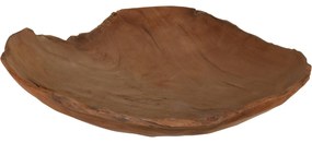 Dekorativní miska z teakového dřeva, průměr 30 cm