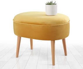 Atelier del Sofa Taburet Moile - Yellow, Žlutá