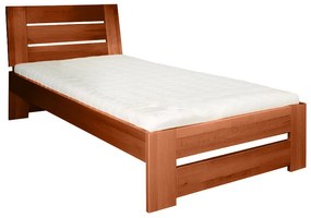 Drewmax Dřevěná postel 90x200 buk LK182 lausane