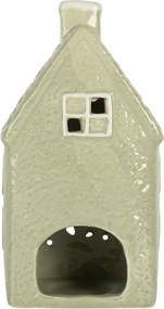 Perníková chaloupka na čajovou svíčku Gingerbread Cott - 11*9*21 cm