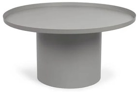 Kulatý odládací stolek charu ø 72 cm šedý MUZZA