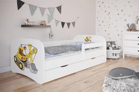 Dětská postel BABY DREAMS - bagr