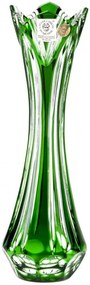 Váza Lotos, barva zelená, výška 205 mm