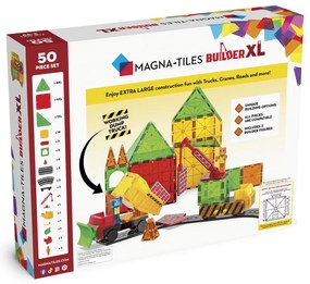 Magna-Tiles® Magnetická stavebnice Magna-Tiles Builder XL Trucks 50ks