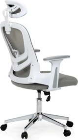 Kancelářská židle KA-K2031 GREY, houpací mechanismus, šedá (64 x 61) cm