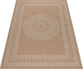 Ayyildiz, Běhoun Dhaka 8714 Beige, 80x250, béžová, chodba / předsíň