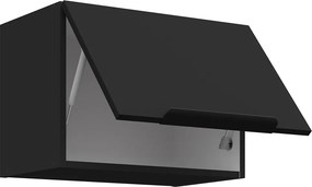 ARIA cc | horní skříňka 50 GU-36 1F výklopná | 50 cm | ANTI FINGERPRINT povrch | černá