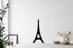 Lepy.cz Samolepka na zeď Eiffelova věž Velikost (šířka x výška): 15x32cm, Barevná varianta: Pastelová oranžová