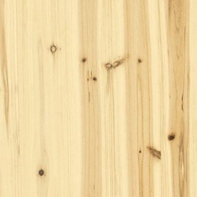 vidaXL Konferenční stolek voskově hnědý 110x50x33,5 cm masiv borovice [809207] Barva: Voskově hnědá