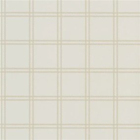 Tapeta SHIPLEY WINDOWPANE - CREAM, kolekce SIGNATURE LOFT PAPERS