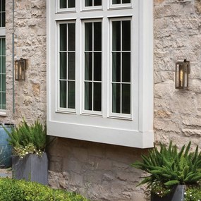 Venkovní lucerna Elstead SAG HARBOR S IP44 starý bronz 1xE27