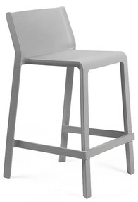 Nardi Plastová barová židle TRILL s nižším sedem Odstín: Tabacco - Hnedá