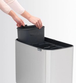 Brabantia BO Touch Bin 3x11L matná ocel otiskuvzdorná