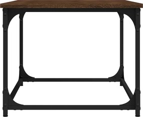 vidaXL Konferenční stolek 80x50x40 cm kompozitní dřevo a železo [823296] Barva: šedá sonoma