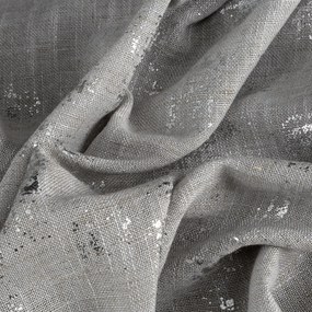 ZÁVĚS NA PÁSCE INES 140X270 CM STŘÍBRNÁ