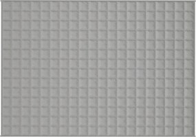 Zátěžová deka šedá 137 x 200 cm 6 kg textil 3154778