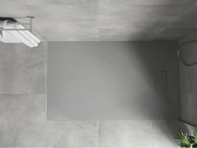 Mexen Hugo, SMC obdélníková sprchová vanička 150 x 80 cm, šedá, 42618015