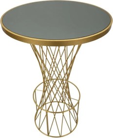 Designový barový stůl Bartlett 70 cm zlatý
