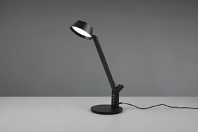 Matně černá LED stmívatelná stolní lampa (výška 40 cm) Ava – Trio