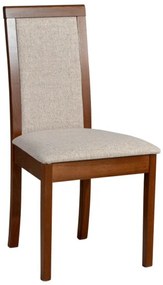 dřevěná čalouněná jídelní židle z masivu Roma 4 drewmi