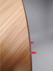 Jídelní stůl s deskou v dubovém dekoru 95x180 cm Nola - II. jakost – Unique Furniture