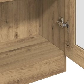 Skříň dub artisan 82,5 x 30,5 x 185 cm kompozitní dřevo 3318721