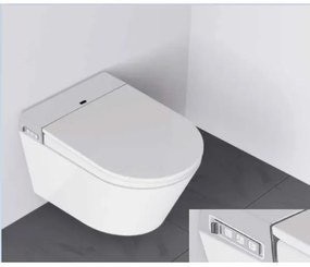 BATH DELUXE 21-040-02-11-00-Závěsné WC s bidetem TISVILDELEJE 1600W/230V bílá+DO