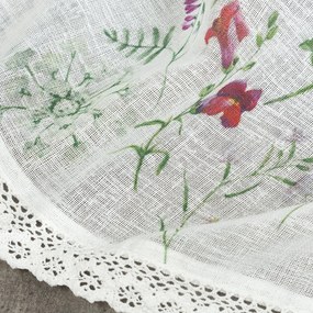 KRÁTKÁ ZÁCLONA NA PÁSCE SYLVIA 150X30 CM VÍCEBAREVNÁ