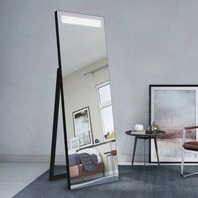 Zrcadlo Apento Black LED Rozměr: 60 x 150 cm